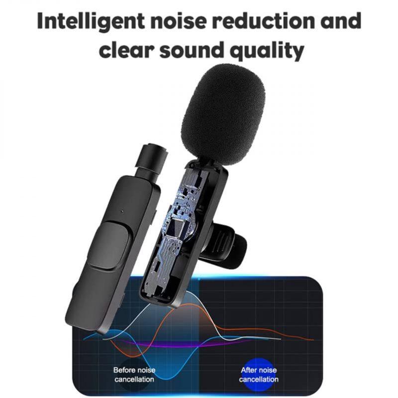 K35 3.5mm Aux Dual Receivers (2 – Mics, 1 Input) Wireless Collar ...